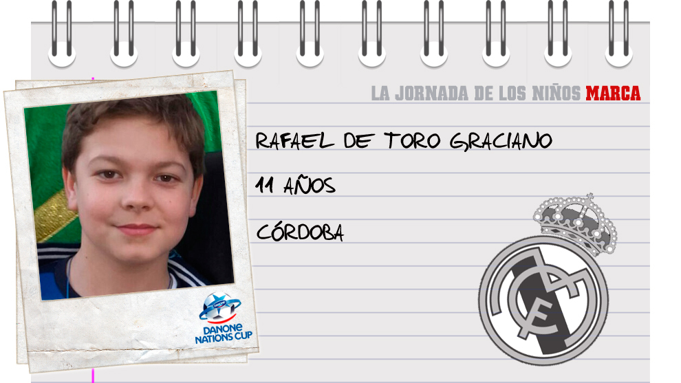 Danone Nations Cup: Rafael del Toro es el representante del equipo ...