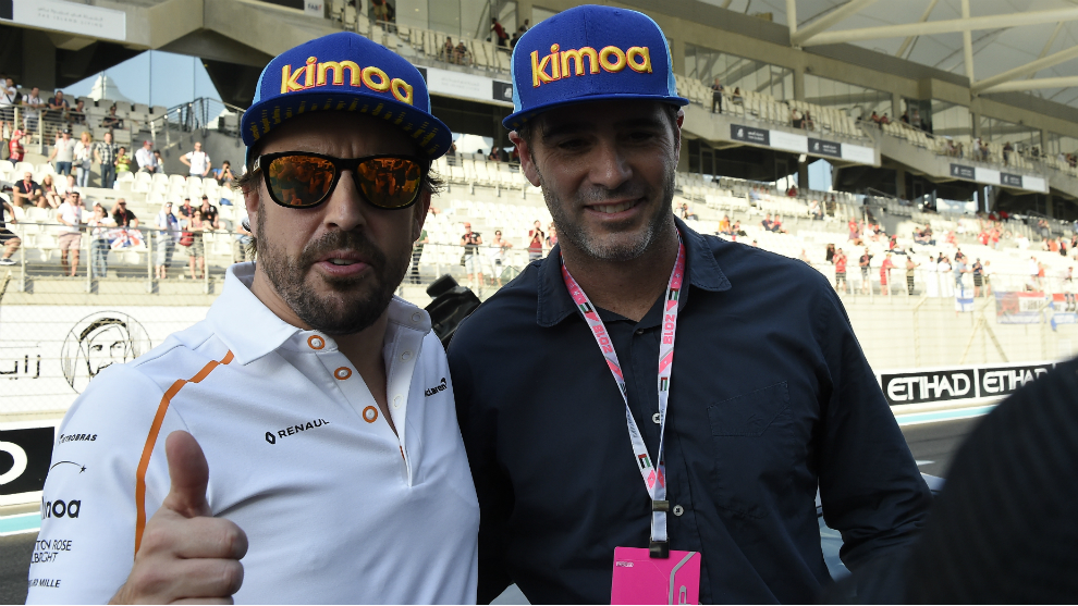GP Abu Dhabi F1 2018: Fernando Alonso y Jimmie Johnson, dos campeones ...