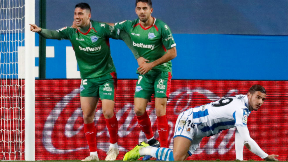 LaLiga Santander - Real Sociedad 0-1 Alaves: Calleri's early goal is ...
