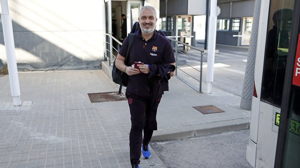 FC Barcelona - La Liga: Alex Garcia, coach of Messi and Pique in ...