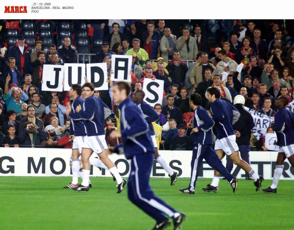 Barcelona vs Real Madrid: Twenty years on from Figo's return to the ...