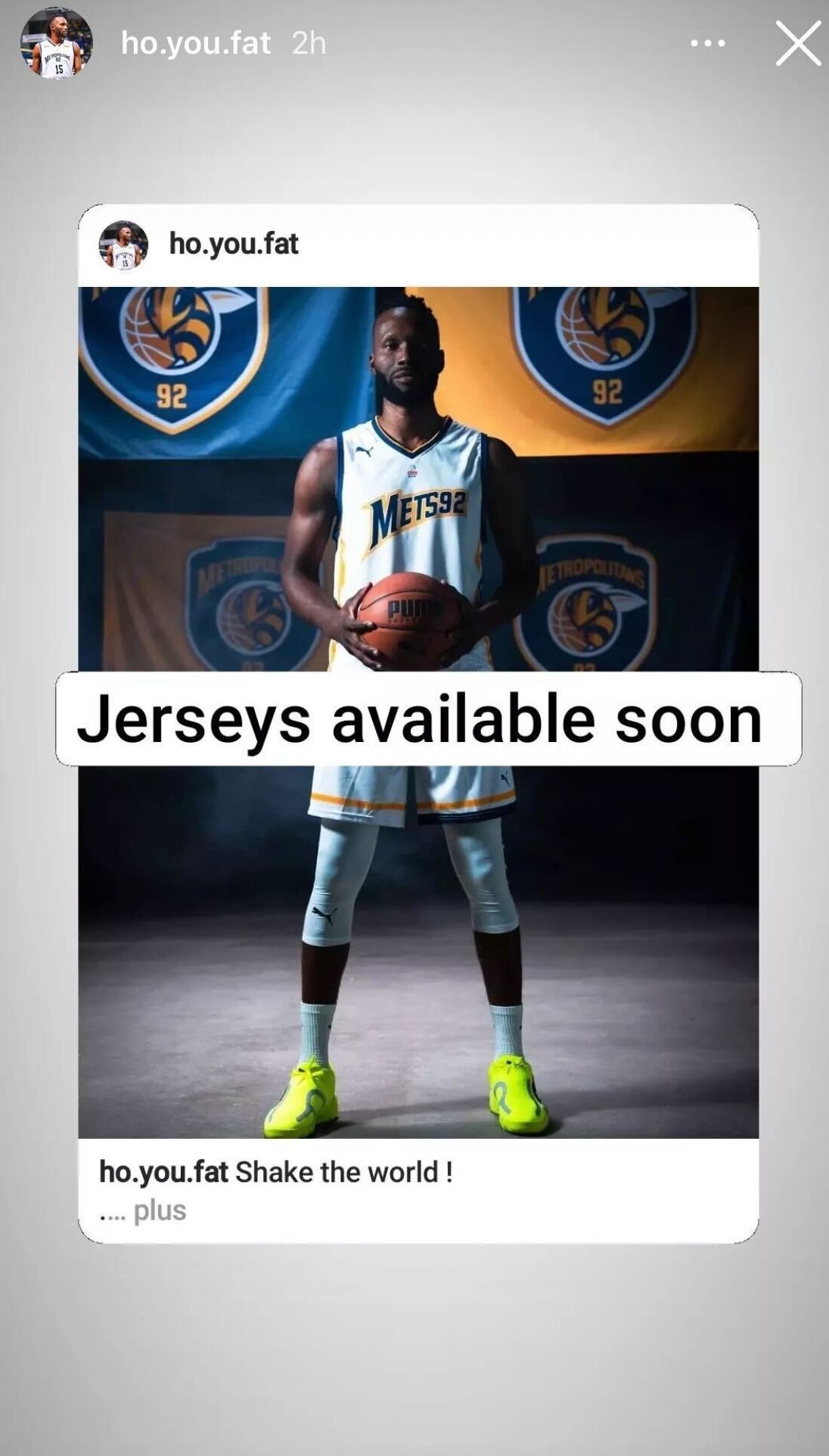 French basketball player Ho You Fat plans to cash in on craze around ...