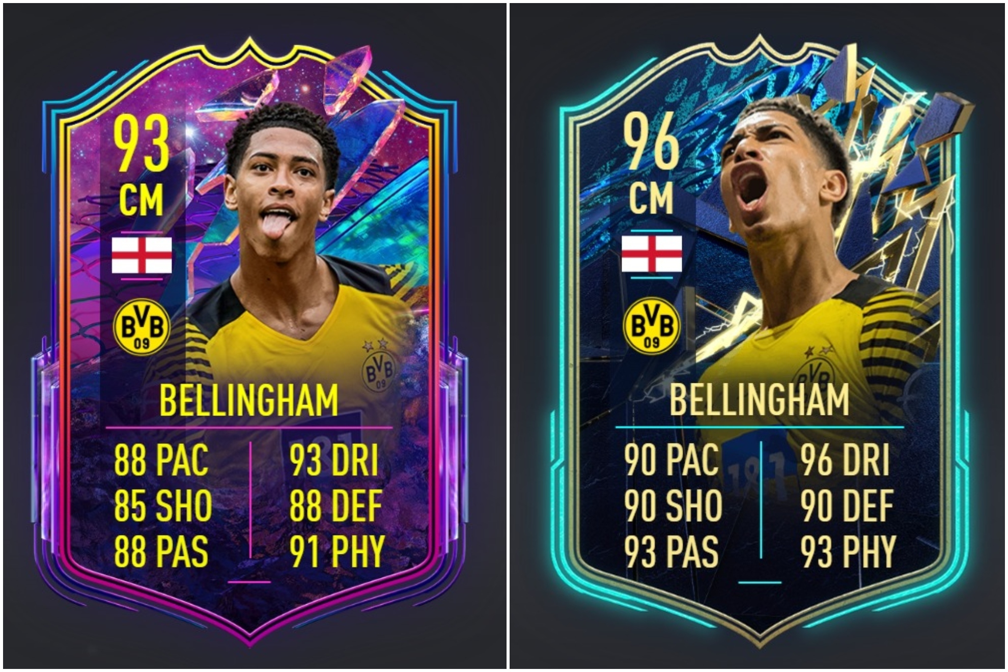 FIFA 23: Bellingham llega al Real Madrid: ¿cuál fue su primera carta en ...