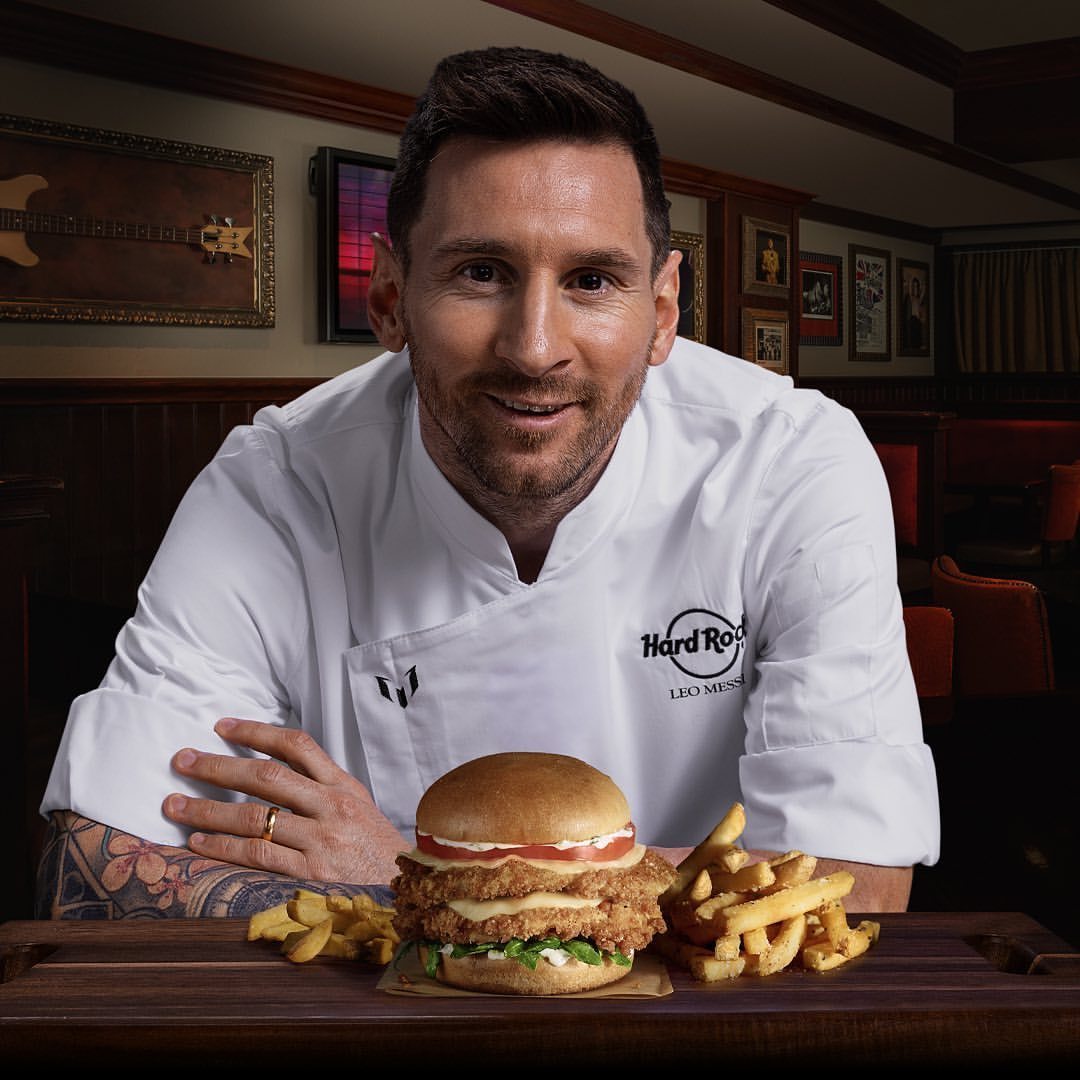 Hard Rock launches new Messi Chicken Sandwich ahead of Inter Miami ...