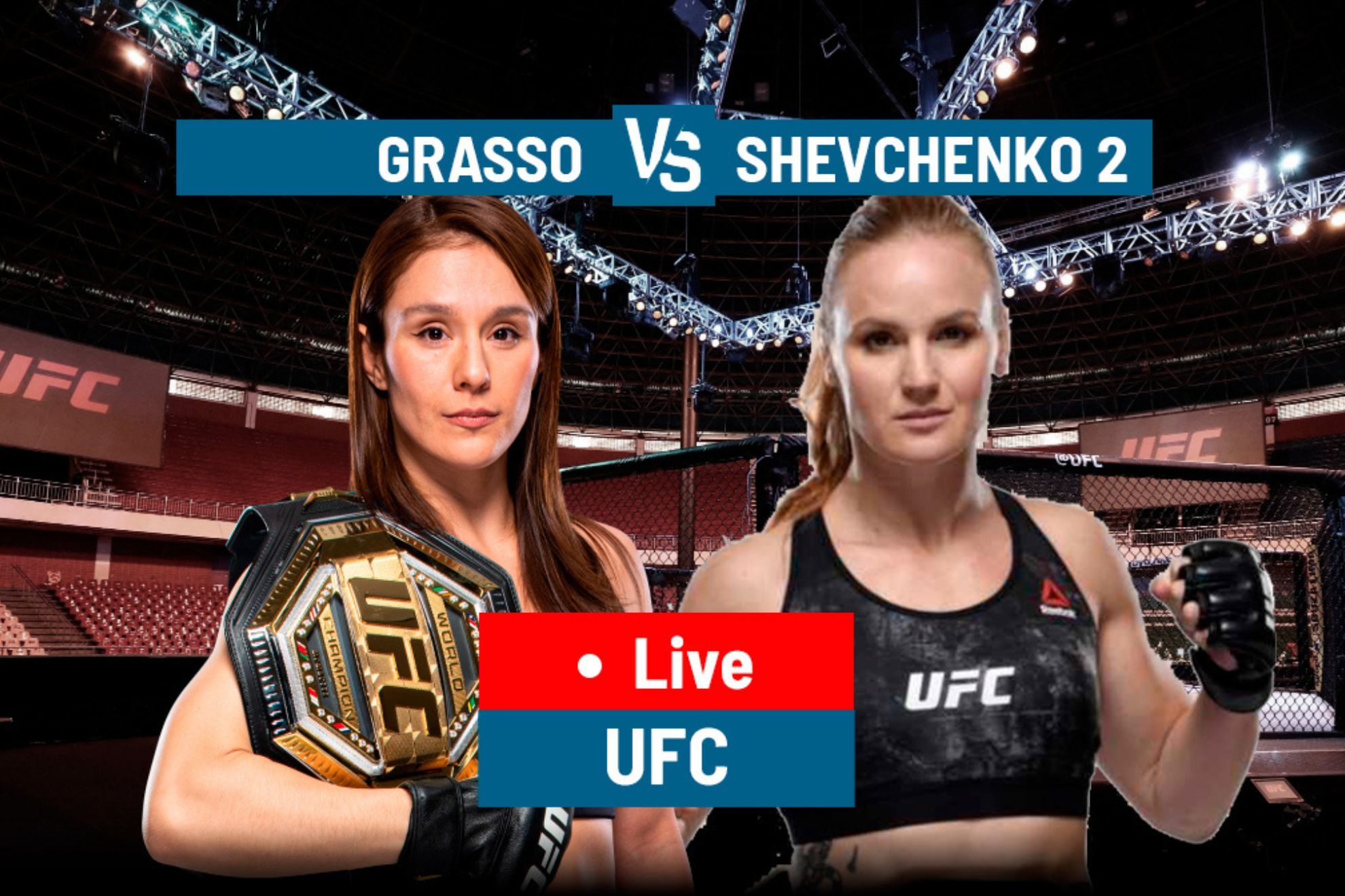 Grasso vs. Shevchenko 2 LIVE: Noche UFC main card results and highlights