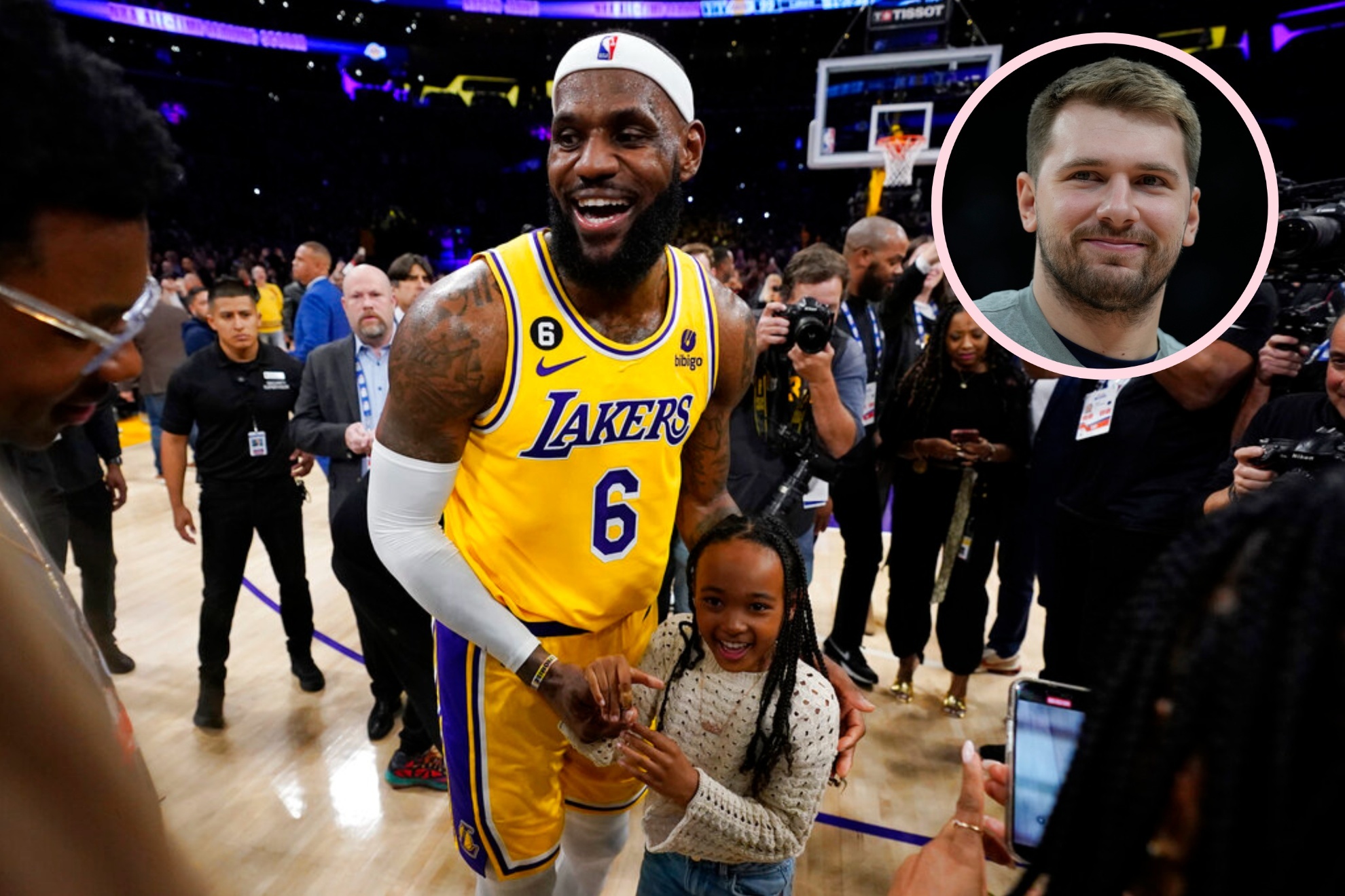 LeBron James And Daughter Zhuri Go Full Cartoon Mode With Phineas And ...